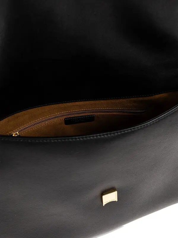 Tory Burch Charlie Large Leather Shoulder Bag