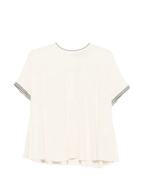 Fabiana Filippi Silk Blend Top