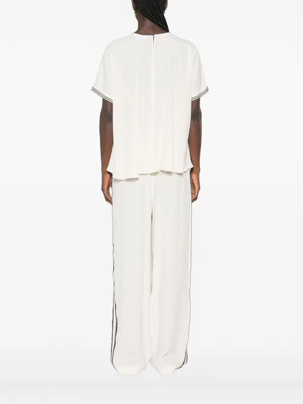 Fabiana Filippi Silk Blend Top