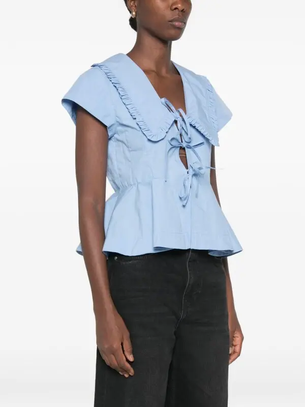 GANNI Organic Cotton Top