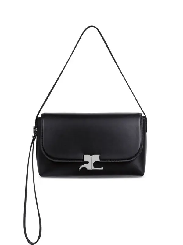 COURREGES Leather Shoulder Bag