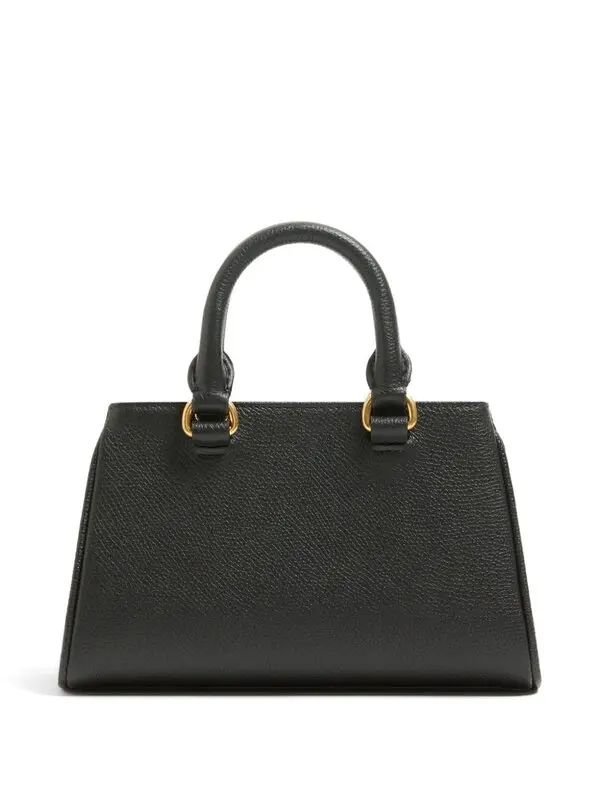Valentino Garavani Vlogo Signature Mini Grainy Calfskin Bag