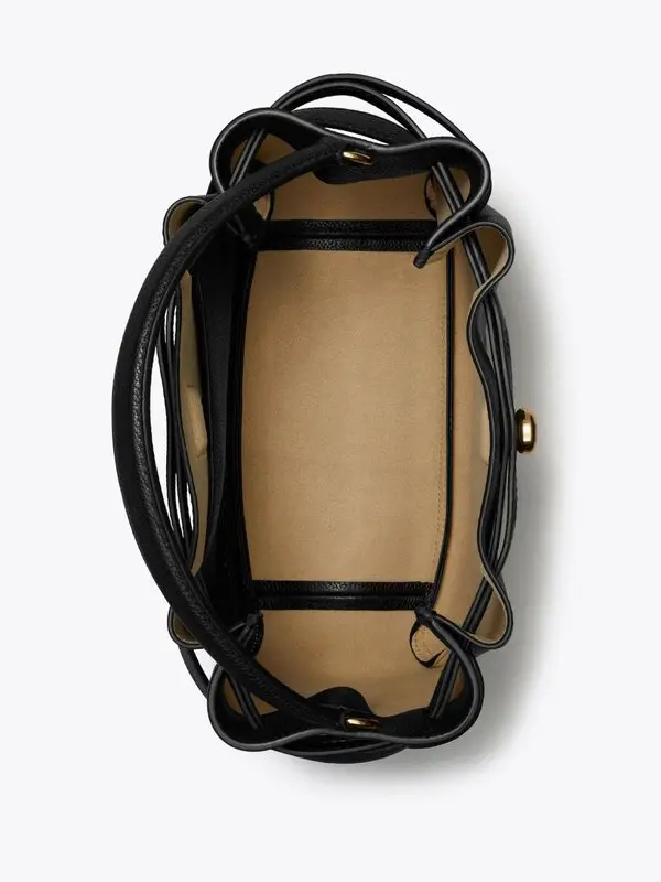 Tory Burch Romy Leather Bucket Bag