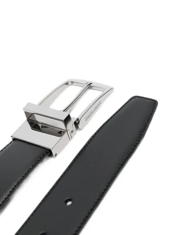 Giorgio Armani Leather Reversible Belt