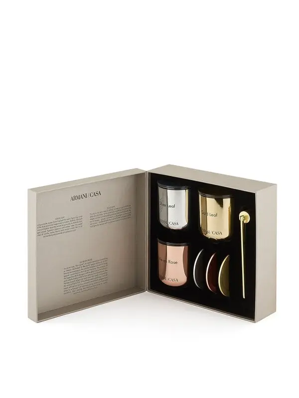 ARMANI/CASA Pegaso 3 Candles Set
