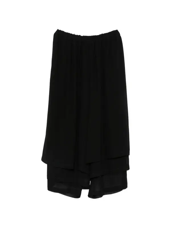 Comme Des Garçons Wide Leg Trousers