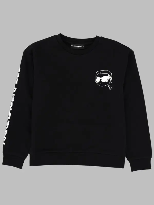 Karl Lagerfeld Felpa Con Stampe