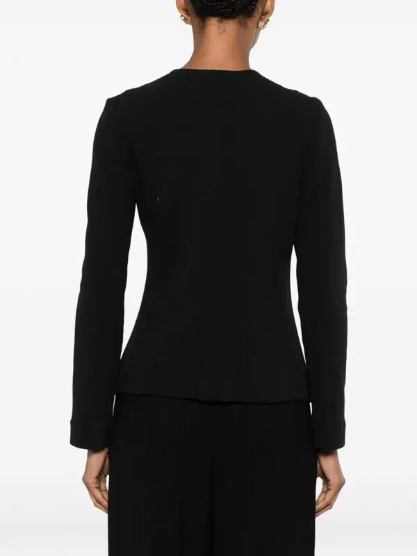 Emporio Armani Asymmetrical Button Jacket