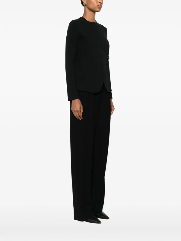 Emporio Armani Asymmetrical Button Jacket