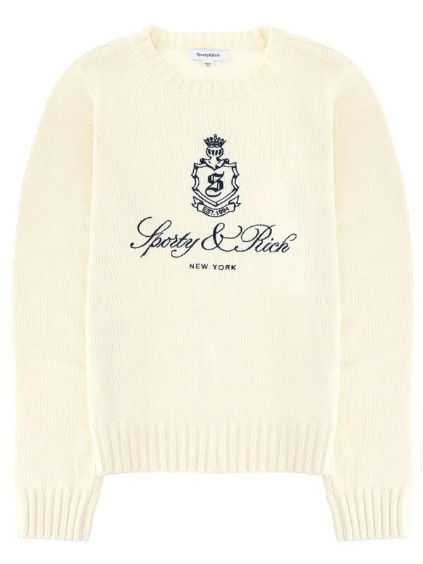 SPORTY&RICH Jersey With Logo