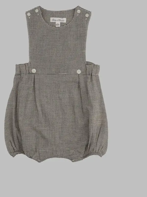 TARTINE ET CHOCOLAT Dungarees 12 Short - Beige