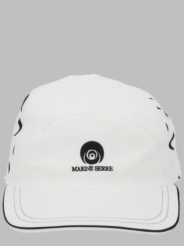 MARINE SERRE Cappello Da Baseball Con Logo