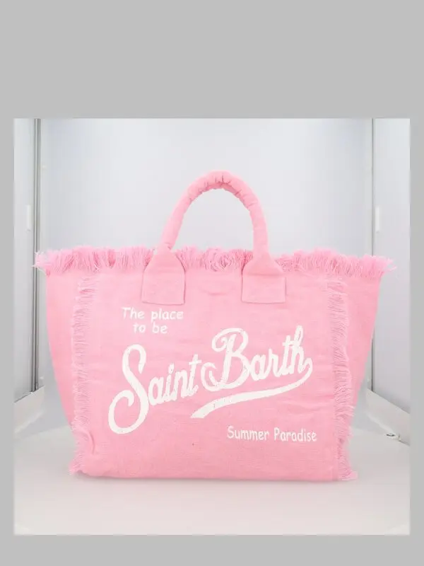 MC2 SAINT BARTH Borsa Vanity Regular In Lino - Pink