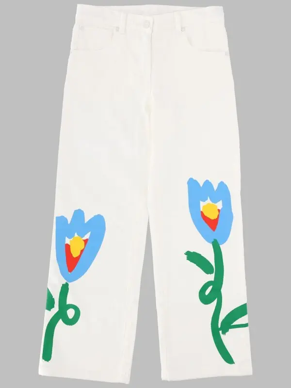 Stella McCartney Pantaloni Tessuto