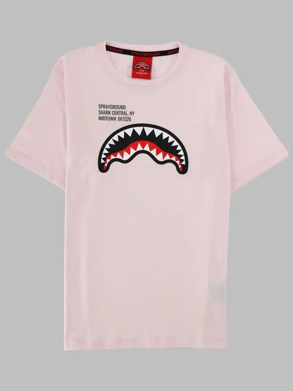 SPRAYGROUND Shark Basic Reg T Shirt Light Pink