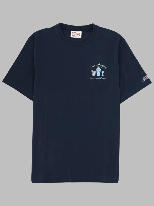 MC2 SAINT BARTH T Shirt Con Ricamo