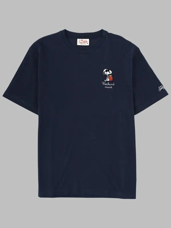 MC2 SAINT BARTH T Shirt Con Ricamo