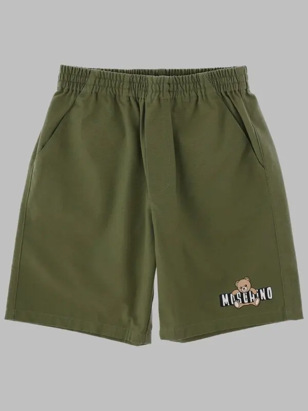 Moschino Teddy Bear Logo Shorts