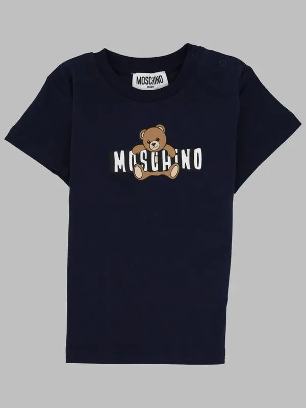 Moschino Teddy Bear Graphic Crewneck T-shirt