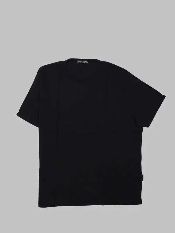 Our Legacy New Box" T-shirt - Black