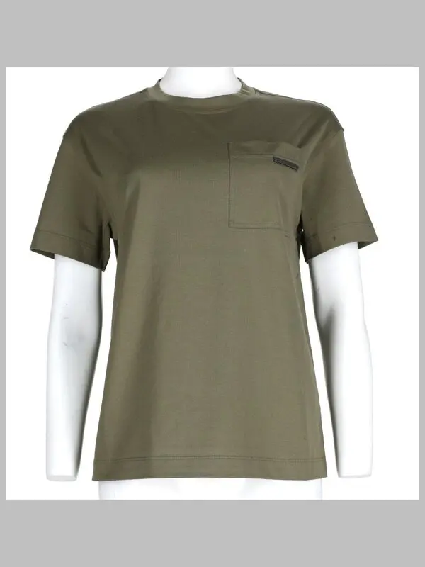 Brunello Cucinelli T Shirt Con Taschino