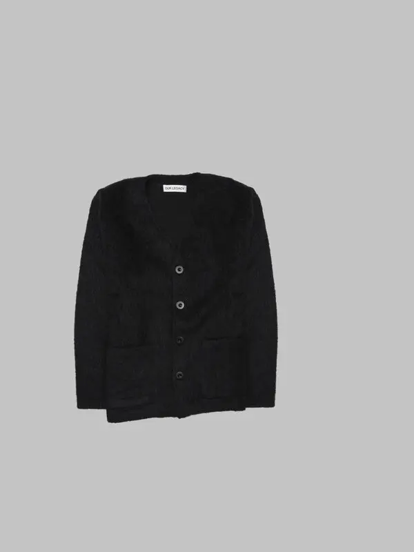 Our Legacy V-neck Cardigan - Black