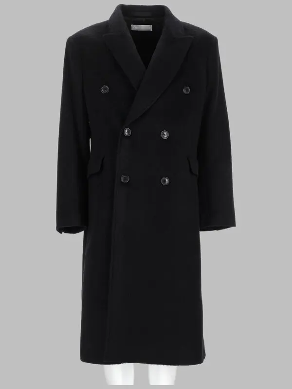 Our Legacy Double-breasted Wool Blend Coat