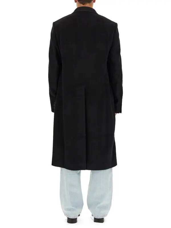 Our Legacy Double-breasted Wool Blend Coat