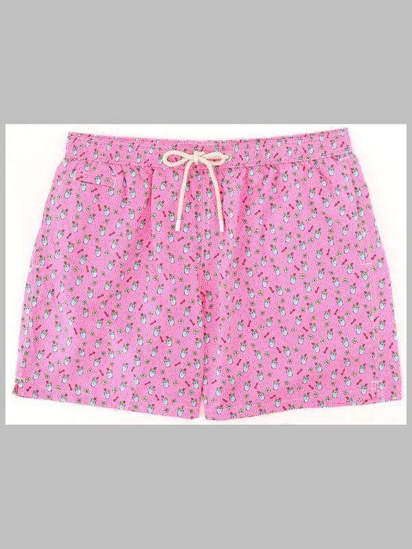 MC2 SAINT BARTH Costume Da Bagno Con Stampa - Pink