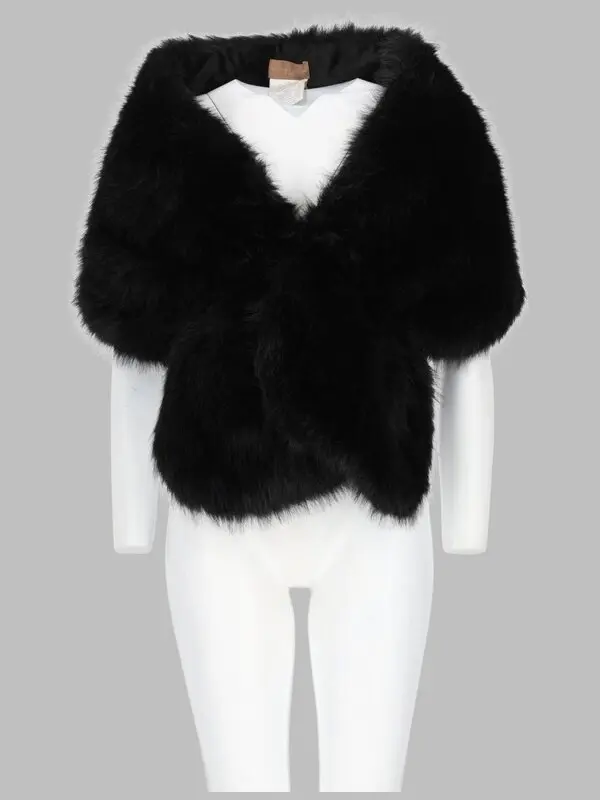LEON & LOULOU PARIS Faux Fur Stole