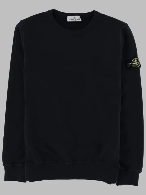 Stone Island Logo Patch Crewneck Sweatshirt