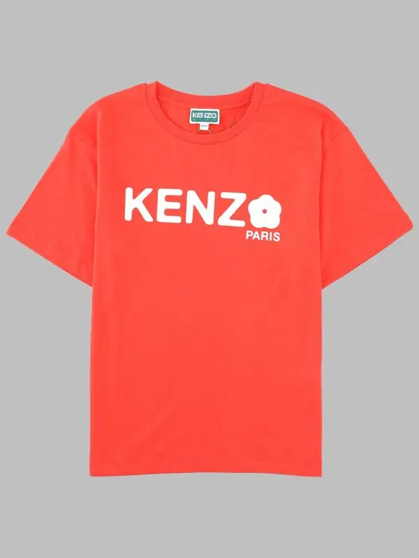 Kenzo T Shirt Con Stampa Logo