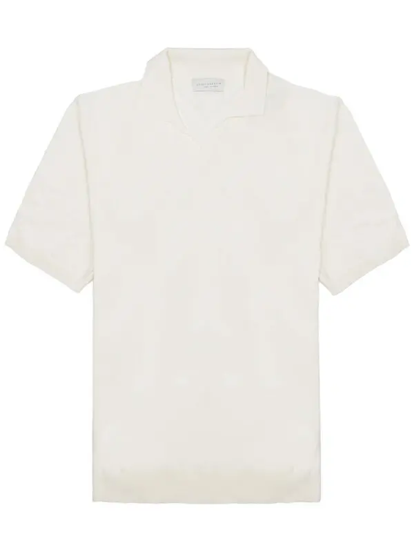 LUIGI GENTILE Polo 'capri - Ivory