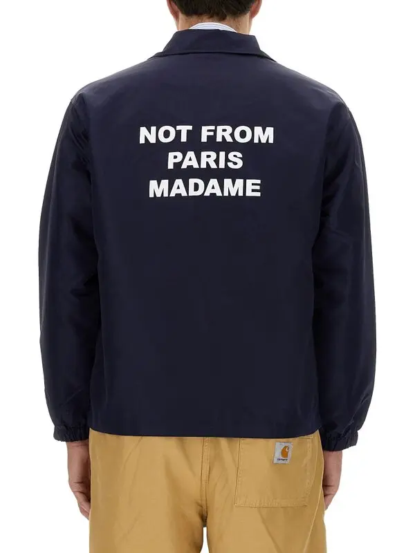 Drole De Monsieur Giacca Slogan Jacket