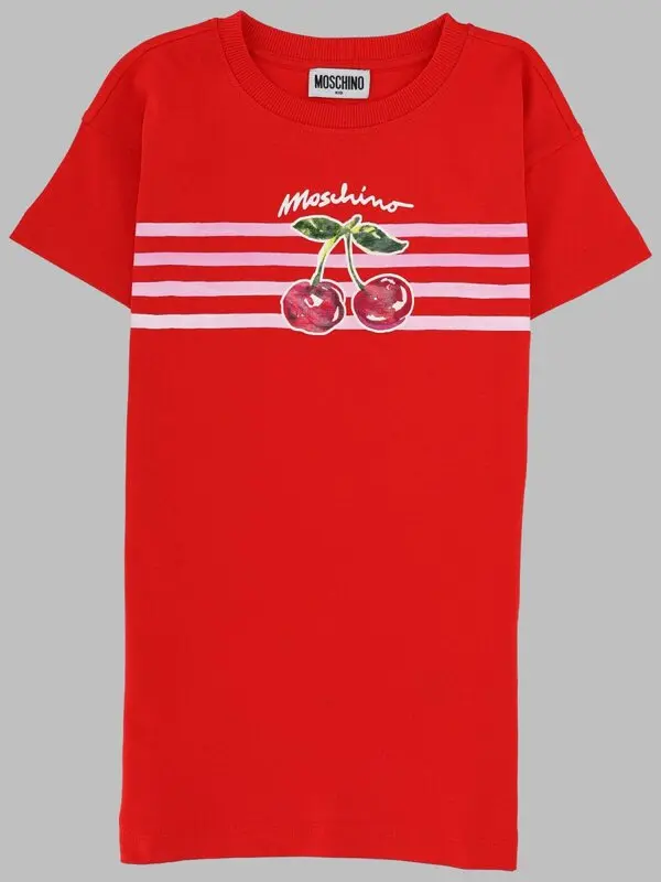 Moschino Vestito Maniche Corte