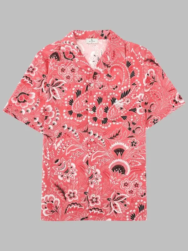 Etro Printed Cotton Shirt - Multicolour