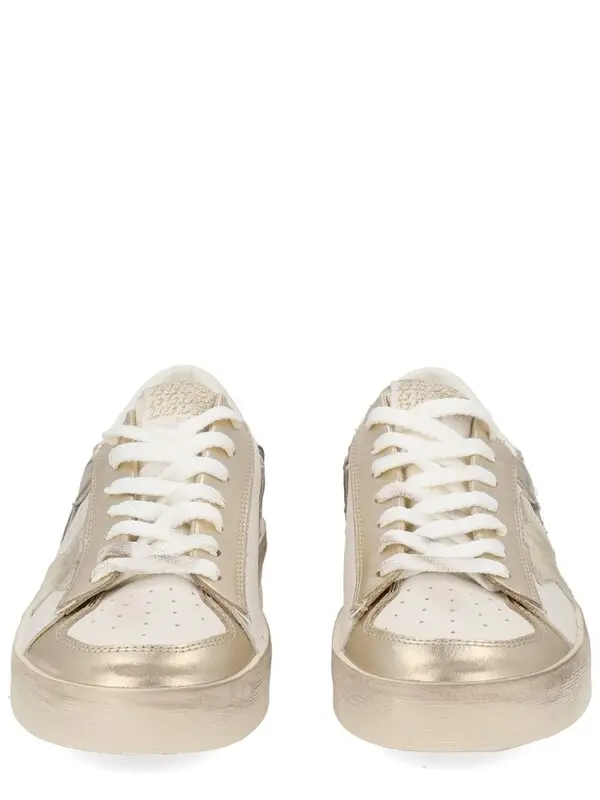 GOLDEN GOOSE Stardan Sneakers - Silver
