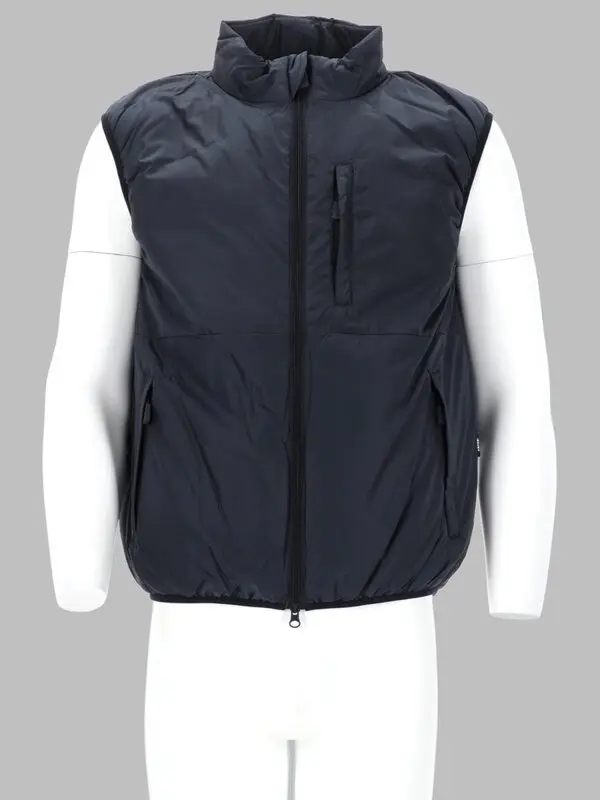 Aspesi Sleeveless Zip-up Vest - Blue