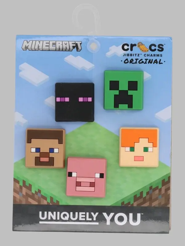 CROCS Minecraft Jibbitz Charms Set - Multicolour