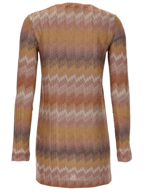 Missoni Mini Abito A Maniche Lunghe