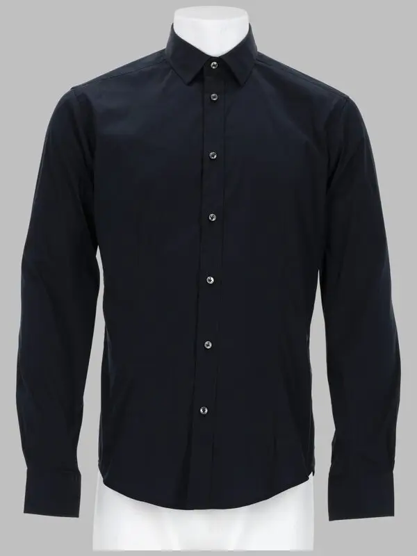 Brian Dales Camicia In Cotone - Blue