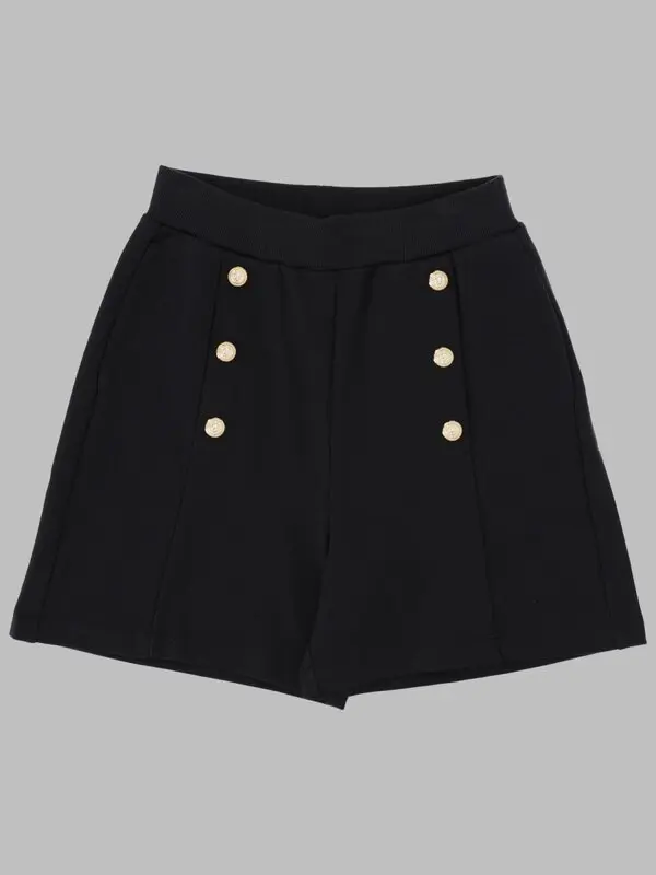 Balmain Button Detail Sweatpants - Black
