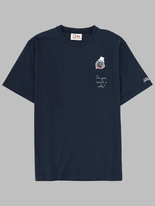 MC2 SAINT BARTH T Shirt Con Ricamo