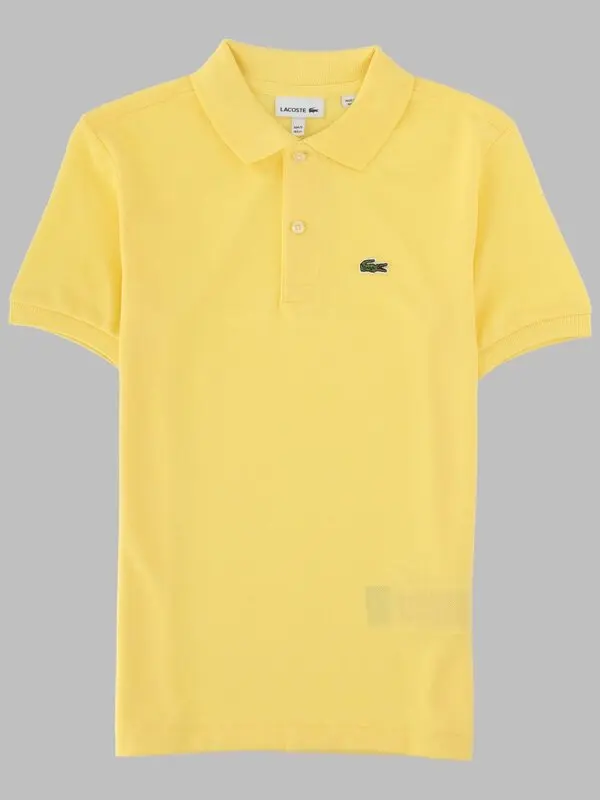 Lacoste Polo Con Logo - Yellow