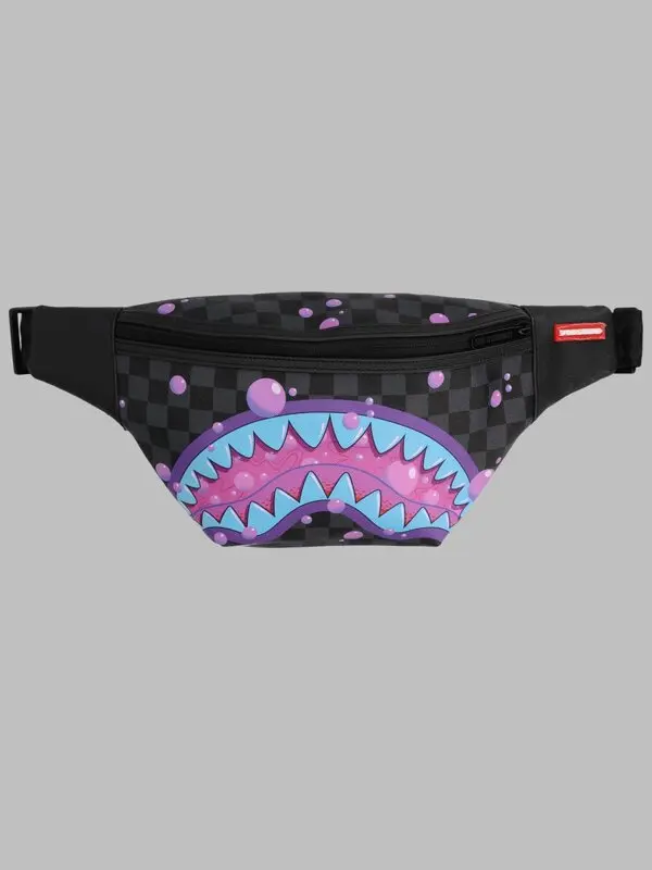 SPRAYGROUND Purple Slime Takeover Savvy Crossbody Bag