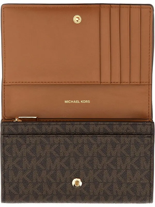 Michael Kors Portafoglio 'jet Set' Con Logo