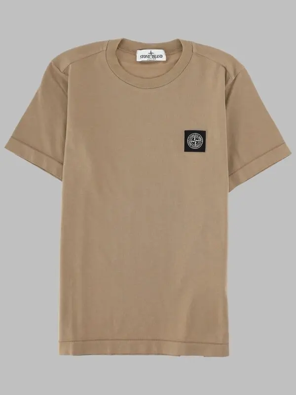 Stone Island T Shirt Con Logo