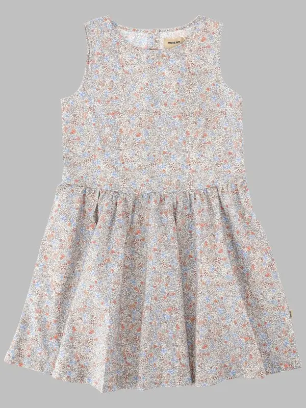 WHEAT Floral Print Tiered Dress