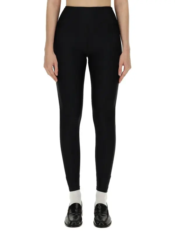 ROTATE BY BIRGER CHRISTENSEN Nylon Leggings - Black