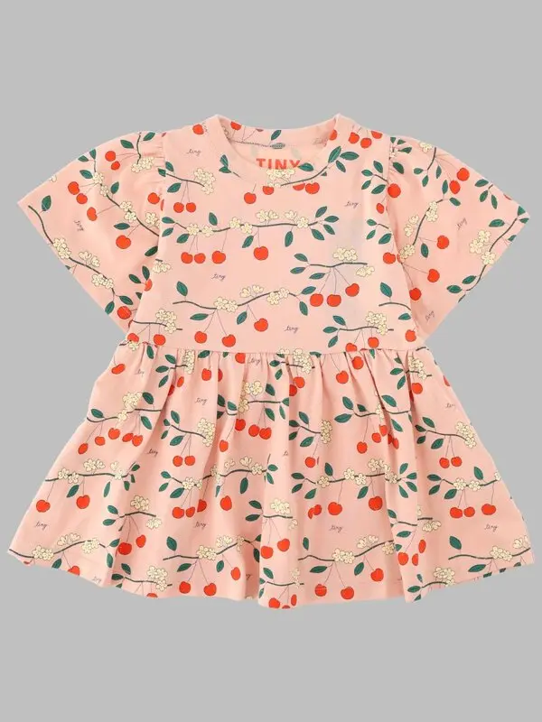 TINYCOTTONS Cherry Print Cotton Dress